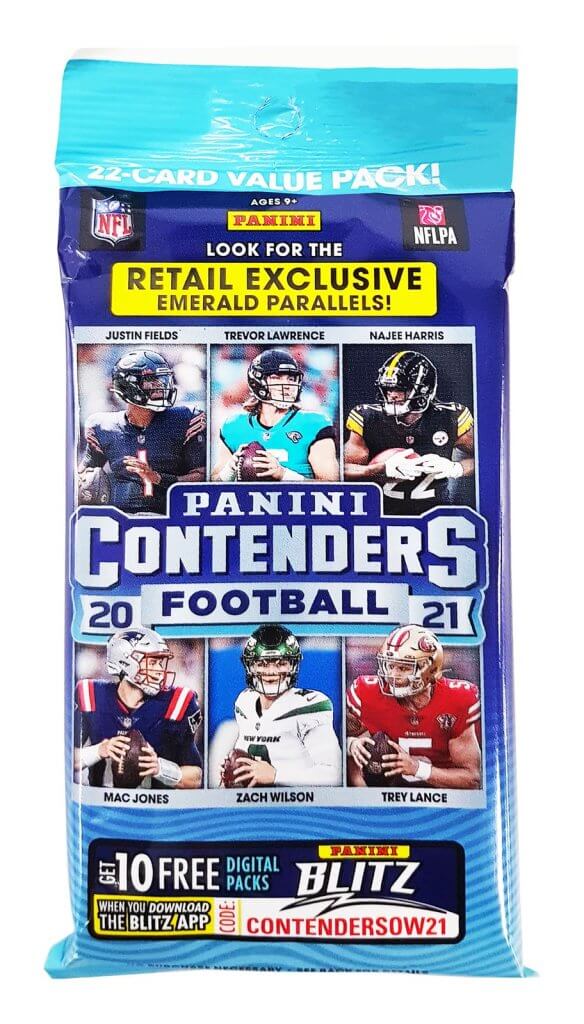 2021 Panini Contenders NFL Fat Pack Box – cardcrazy