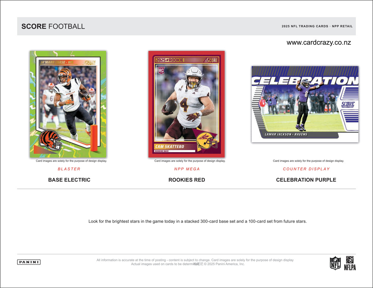 2025/26 Score Football Retail Box – cardcrazy